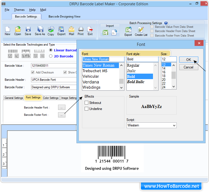 DRPU Barcode Label Maker settings – HowToBarcode DRPU Barcode Label Maker settings – HowToBarcode