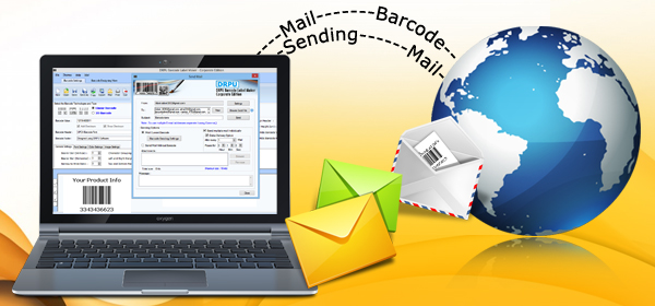 E Mail Settings To Send Designed Barcode Howtobarcode