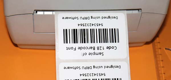 Code 128 Designed Using Drpu Barcode Software Howtobarcode