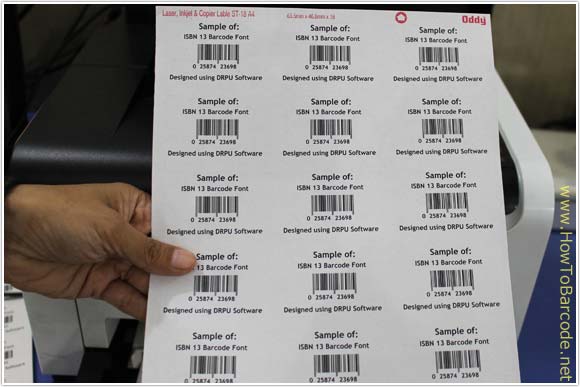 Create Isbn 13 Barcode Font Using Drpu Software Howtobarcode
