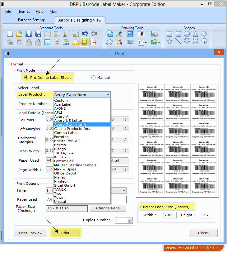 Databar Code 128 Set A Barcode 2d Font Label Howtobarcode