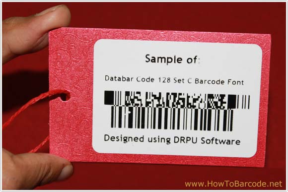 Databar Code 128 Set C two-dimensional Barcode – HowToBarcode