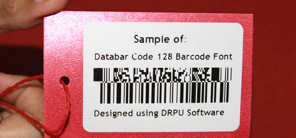 DRPU Databar Code 128 Barcode 2D font – HowToBarcode