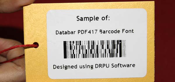 Generate Databar Pdf417 2d Barcode Font Howtobarcode