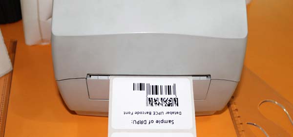 Print Databar Upce 2d Barcode Font Howtobarcode