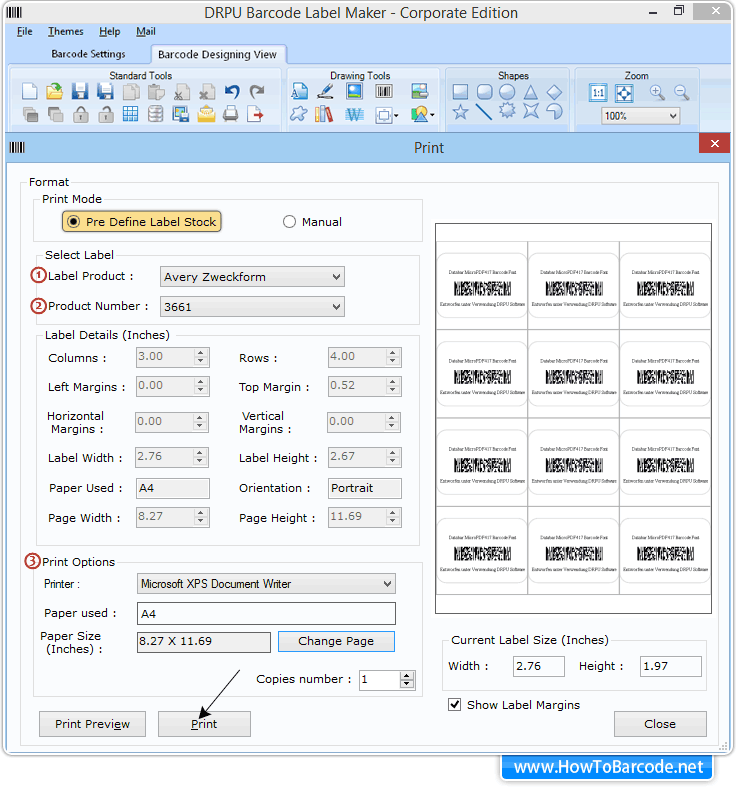 Databar MicroPDF417 Barcode Font - Howtobarcode