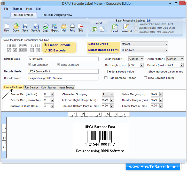Drpu Barcode Label Maker Settings Howtobarcode
