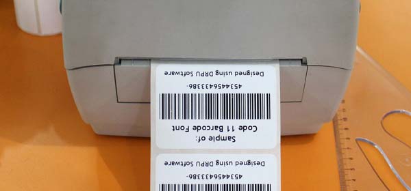 Code 11 Barcode Font Designed Using Drpu Software Howtobarcode