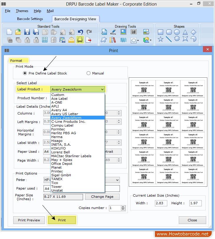 Design Databar Stacked 2D barcode font - HowToBarcode