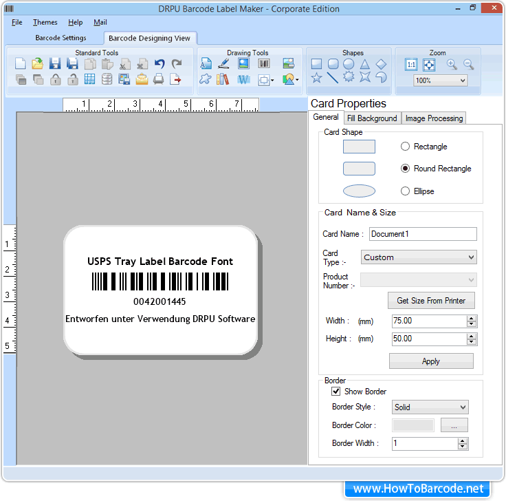USPS Tray Label Barcode Font - Howtobarcode USPS Tray Label Barcode Font - Howtobarcode